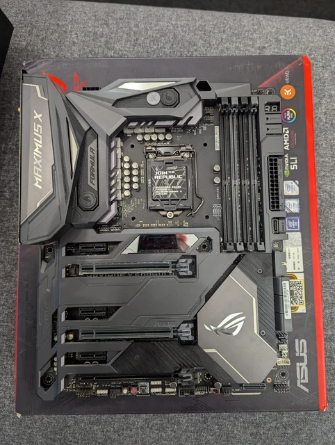 ASUS ROG GAMING Motherboard Maximus Formula X £100.00 - PicClick UK