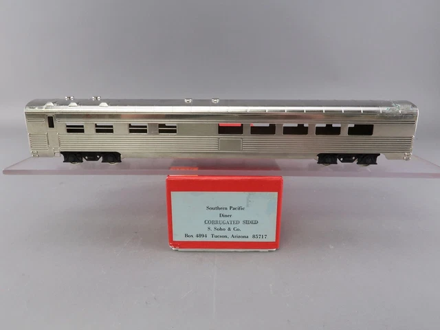 HO BRASS MODEL - Soho SP Southern Pacific Corrugated Side Diner Car - F ...