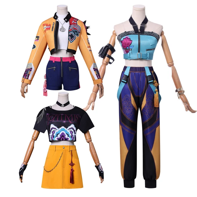 ANIME KPOP DEMON Hunters Lead Singer Rumi Performance Costumes Cosplay ...