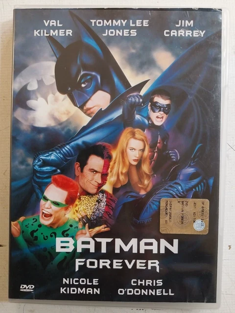 DVD FILM BATMAN forever 1995 nicole kidman val kilmer jim carrey tommy ...