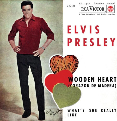 EP ÉTRANGER N°09: Wooden Heart (Spain) by Elvis Presley EUR 24,63 ...