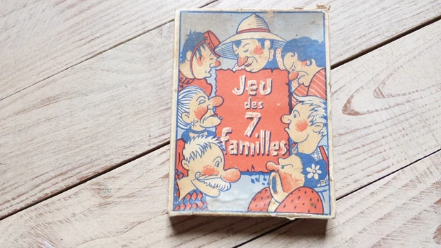 ANCIEN JEU DE cartes des 7 familles thème métiers EUR 65,00 - PicClick FR