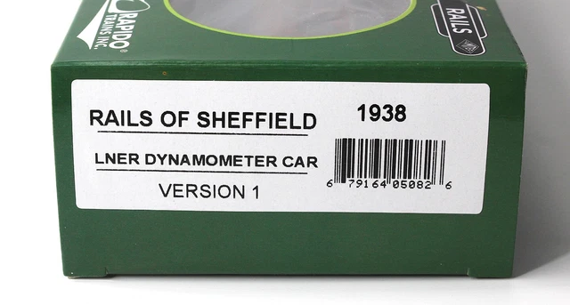LNER DYNAMOMETER CAR Exclusive RAILS/Railway Museum Version 1. NEW 00 ...