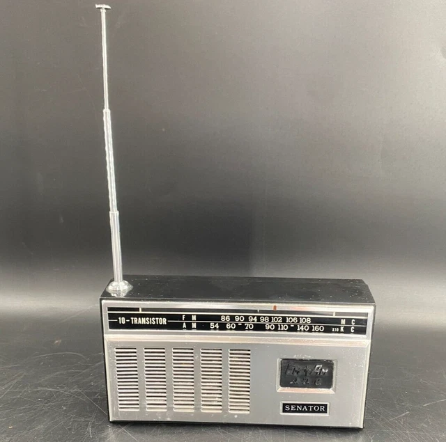 SENATOR GR-921 RADIO Transistor Vintage Retro Rarität Nachlass ...
