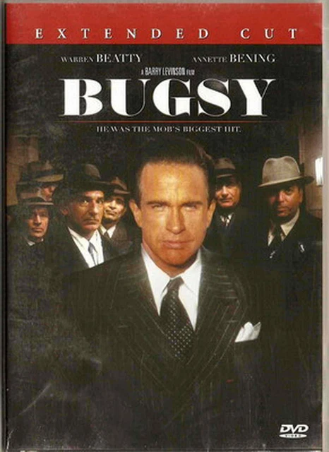 BUGSY (WARREN BEATTY, Annette Bening, Harvey Keitel, Ben Kingsley) ,R2 ...