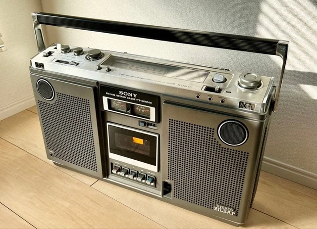 [ FOR PARTS ] SONY CF-6500 II ZILBA'P FM/AM Stereo Cassette Corder ...