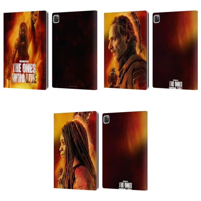 THE WALKING DEAD: THE ONES WHO LIVE KEY ART LEATHER BOOK CASE FOR APPLE ...