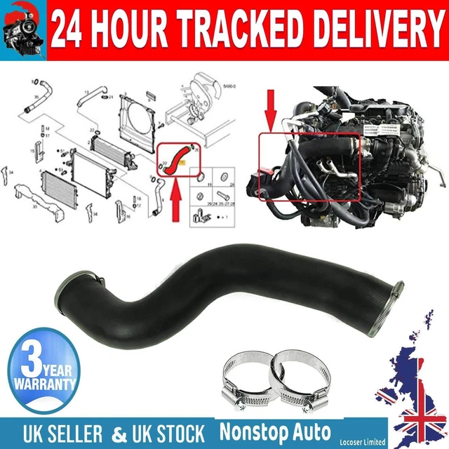 TUYAU D'INTERCOOLER TURBO Pour IVECO DAILY VI 2.3 D 5801303588 EUR 18 ...