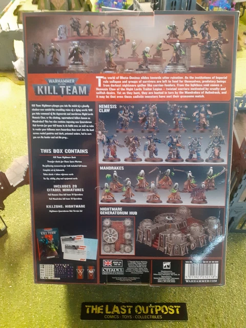 KILL TEAM NIGHTMARE Warhammer 40k TOTALMENTE NUEVO y SELLADO EUR 133,74 ...