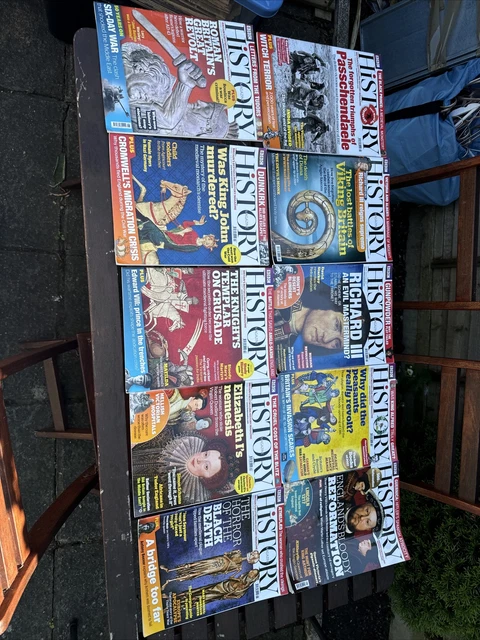 10X BBC HISTORY Magazines Bundle (2017-2018) £10.00 - PicClick UK