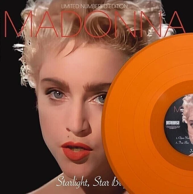 MADONNA - STARLIGHT Star Bright Limited Edition Orange Lp Vinyl Who's ...