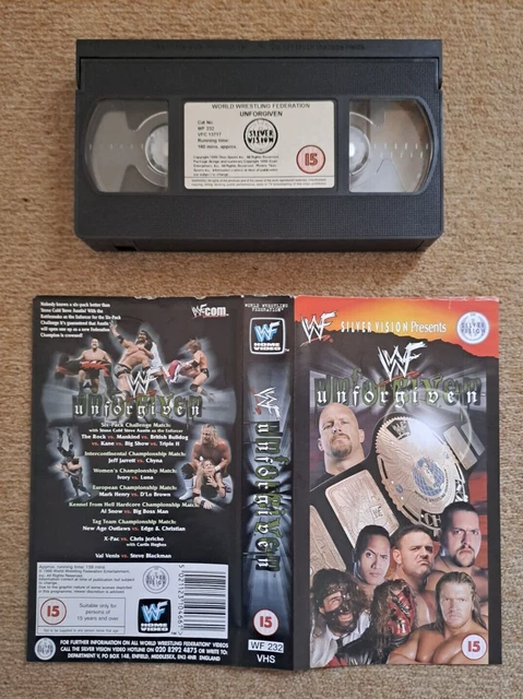 WWF WRESTLING: UNFORGIVEN - Vhs Video. £2.49 - PicClick UK