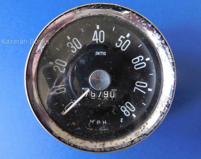 VINTAGE SMITHS CLASSIC Car Speedometer SN3384/02 Motor Vehicle ...