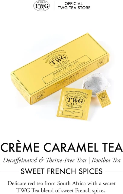 TEA | CRÈME Caramel Tea | Rooibos Tea | Caramel & Theine-Free | 15 Hand ...