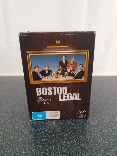 BOSTON LEGAL DVD Boxset The Complete Series 27 Disc Set Region 4 Free ...