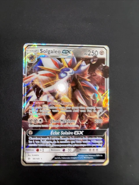 CARTE POKÉMON : Solgaleo GX Ultra Rare 2016 Soleil & Lune 89/149 Exc 🇲🇫 ...