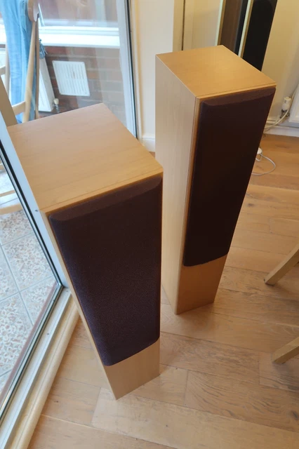 TANNOY MERCURY MX4 120W Vintage Floor Standing Speakers - Cherry ...