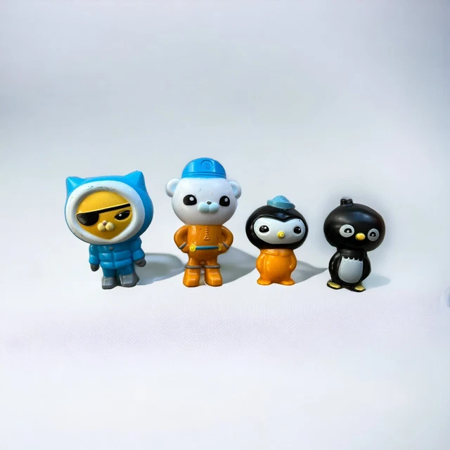 CBEEBIES OCTONAUTS MAGAZINE Hollow Plastic Figures Toy Set Bundle £3.99 ...