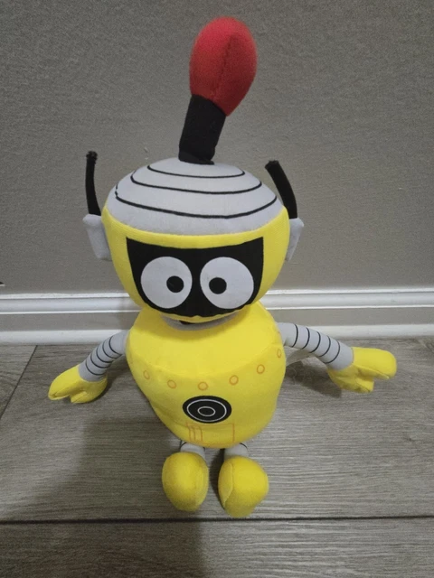 2008 YO GABBA Gabba Spin Master Talking Plex Stuffed Animal Plush *Not ...