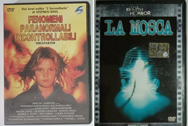 DVD LA MOSCA 1986 + Fenomeni Paranormali Incontrollabili 1984 FUORI ...
