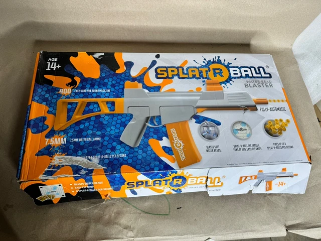 SPLAT R BALL Soft Water Bead Blaster Fully Automatic SRB400 New Open ...