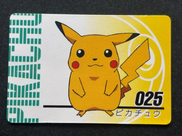 POKEMON MINI CARD Pikachu NO.025 Animation Version Pokémon TCG Japanese ...