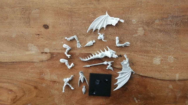 GAMES WORKSHOP WARHAMMER Blood Dragon Vampire on Winged Nightmare ...