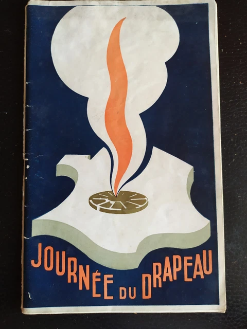 LIVRET &JOURNEE DU DRAPEAU" - chantier de la jeunesse - WW2 FRANCE ...