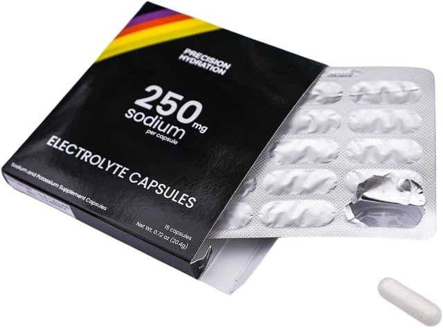 PRECISION HYDRATION ELECTROLYTE Capsules - 15 Blister Packed ...