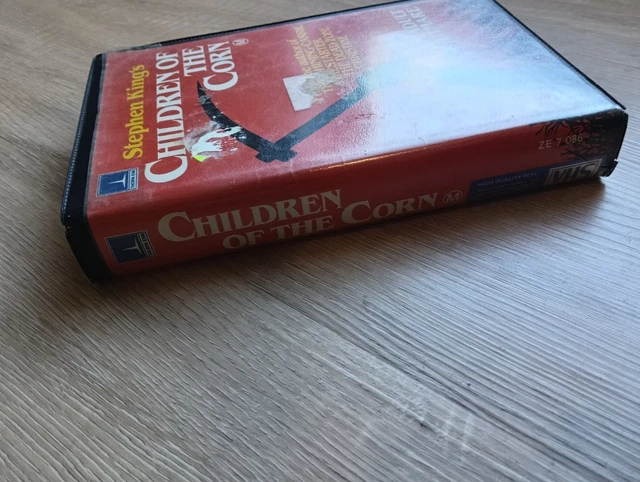 CHILDREN OF THE Corn VHS Rare Horror Australian PAL Stephen King Ex ...