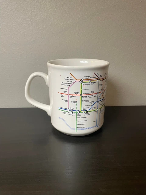 VINTAGE LONDON ENGLAND Underground TUBE Map You Can't Beat The System ...