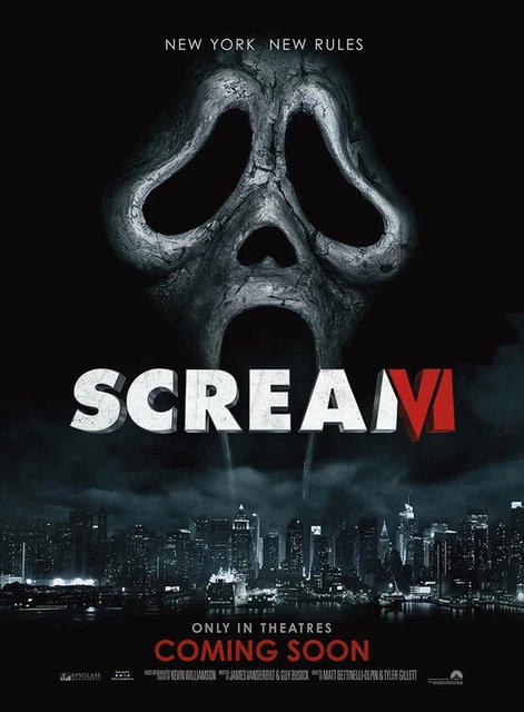 SCREAM VI (2023) poster 11 - glossy A4 print £8.63 - PicClick UK