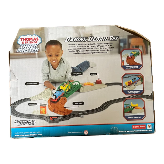 FISHER-PRICE THOMAS & Friends Trackmaster 'Daring Derail Set' - New ...