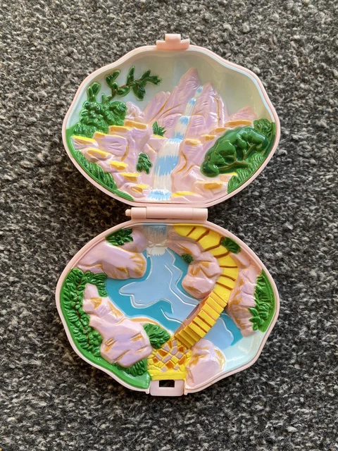 RARE MERMAID POCKET Paradise - Polly Pocket Clone - Pink Shell by Simba ...