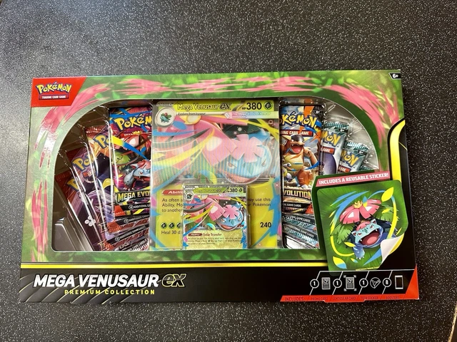 POKÉMON TCG - Mega Venusaur EX Premium Collection Box New Sealed 🔥 £52. ...