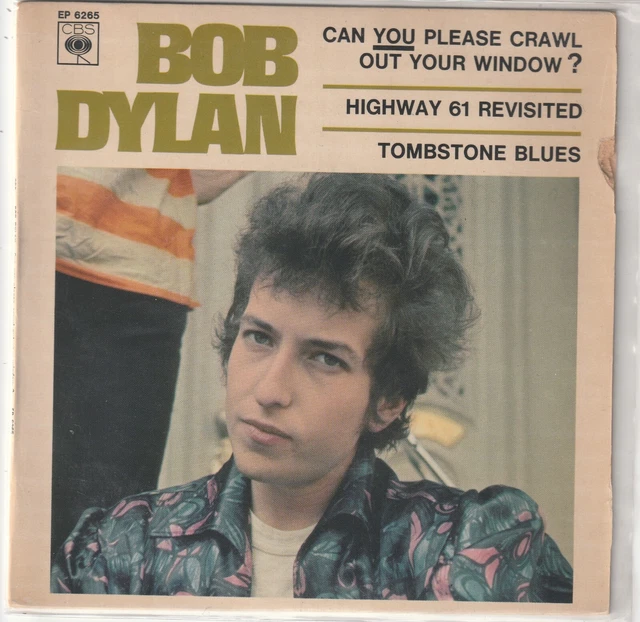 45 TOURS EP Bob DYLAN CBS EP 6265 EUR 8,00 - PicClick FR