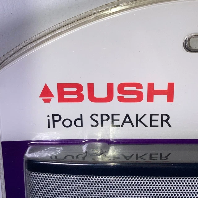 BUSH IPOD SPEAKER Dock Portable Audio System with AC Adapter Still ...