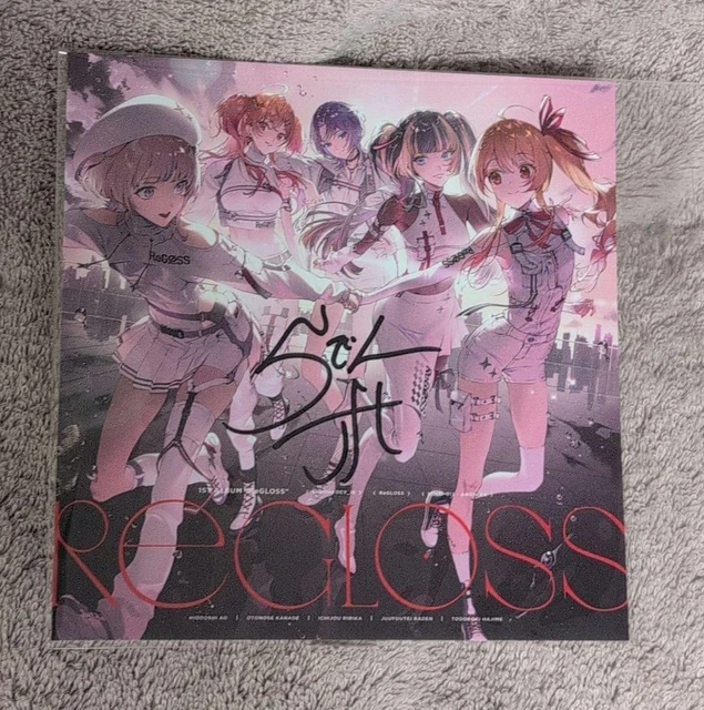 HOLOLIVE DEV_IS REGLOSS 1st Album Raden Handwritten Autograph Bonus ...