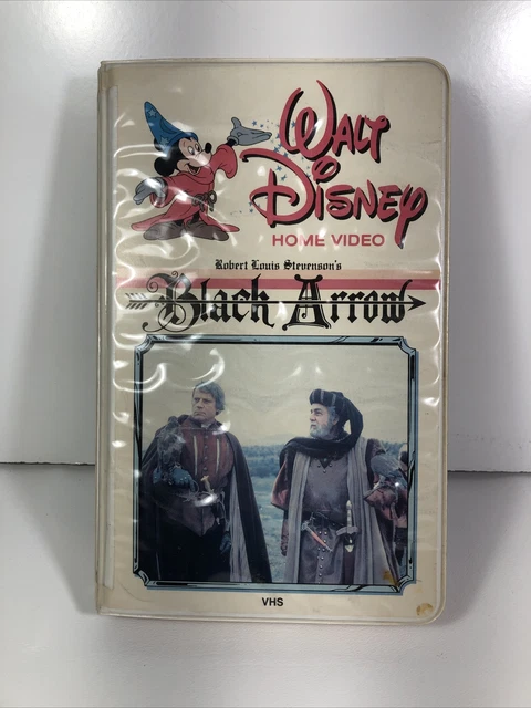 VINTAGE DISNEY VIDEO "BLACK ARROW" VHS Collectible Clamshell $84.03 ...