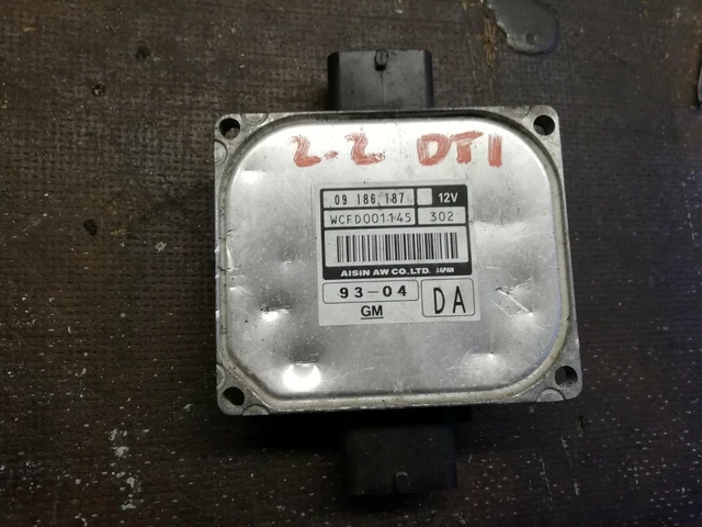 VAUXHALL VECTRA C 2.2 Dti Automatic Gearbox Control Module 09186187 ...