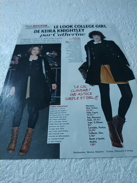 COUPURES DE PRESSE Keira Knightley Emma Roberts Miley Cyrus Kate ...