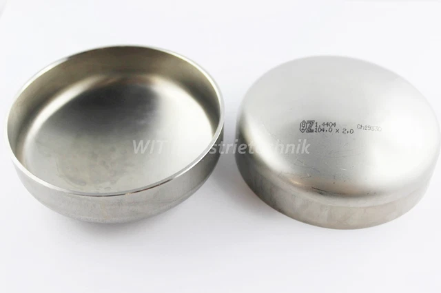 KLÖPPERBODEN DIN 28011 Edelstahl 1.4301 / 1.4541 oder 1.4571 ...