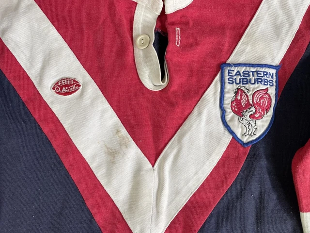 GENUINE EASTERN SUBURBS ROOSTERS CITY FORD Classic Rugby League Jersey ...