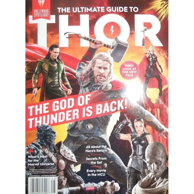 THOR ULTIMATE GUIDE GOD OF THUNDER IS BACK marvel SECRETS FROM SET ...