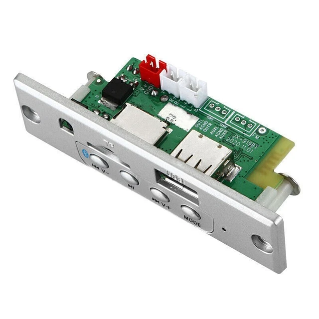 12V BLUETOOTH 5.0 MP3 Decoder Decoding Board Lossless USB TF FM Radio ...