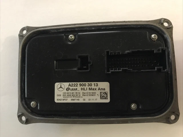 GENUINE MERCEDES BENZ W205 W213 W222 W238 LED Headlight Control Unit ...