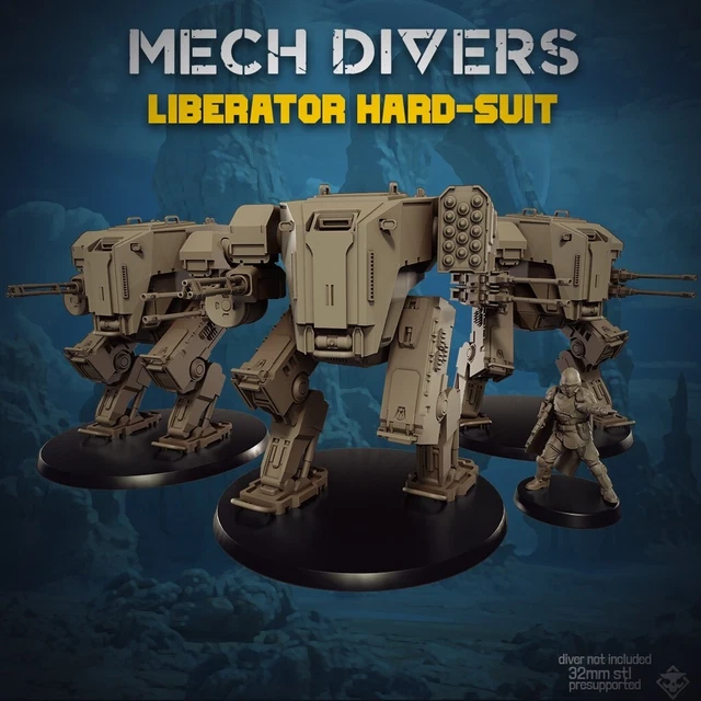 STAR WARS LEGION Helldivers 2 Mech X1 £20.00 - PicClick UK