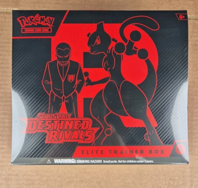 POKEMON - TCG Destined Rivals ETB Elite Trainer Box - In Hand and ...