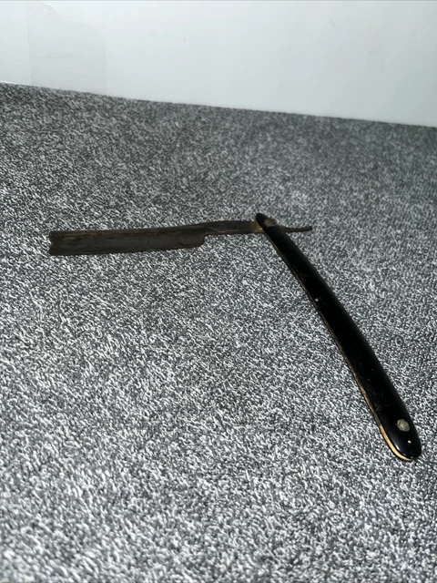ANTIQUE STRAIGHT EDGE Razor Sheffield England $14.00 - PicClick