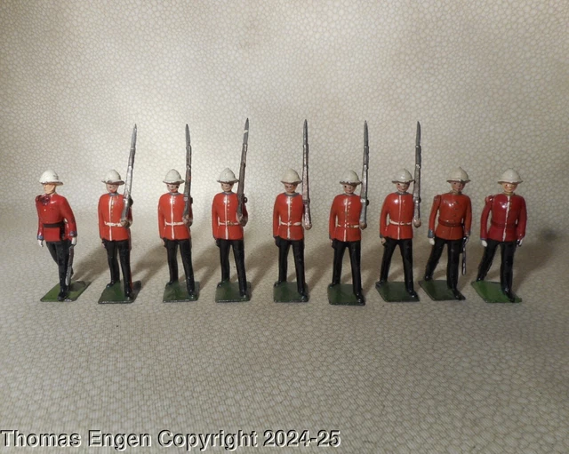 VINTAGE BRITAINS TOY Soldiers Princess Patricia's Canadian Light ...